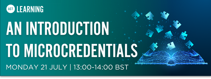 ACT Webinar: MicroCredentials, flexible learning for today's treasury ...